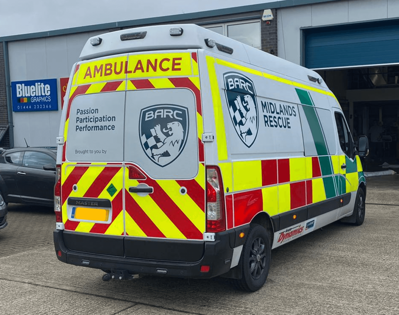 Ambulance Vehicle Livery - Bluelite Graphics